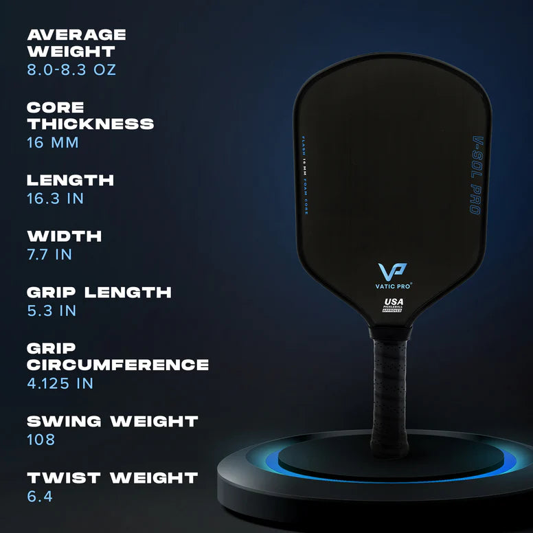V-Sol Pro Flash Pickleball Paddle