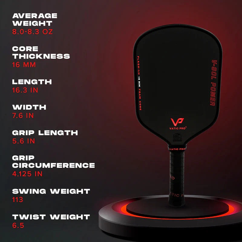 V-Sol Power Flash Pickleball Paddle